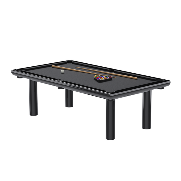 8FT Bondi Slate Pool Table - Outdoor Black – Uxuan Sports